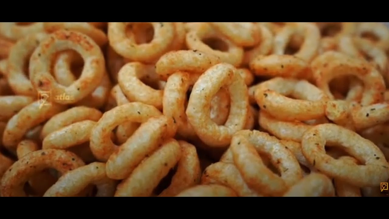 Atlas International Pizza Chips Rings | Trusted World Quality - YouTube