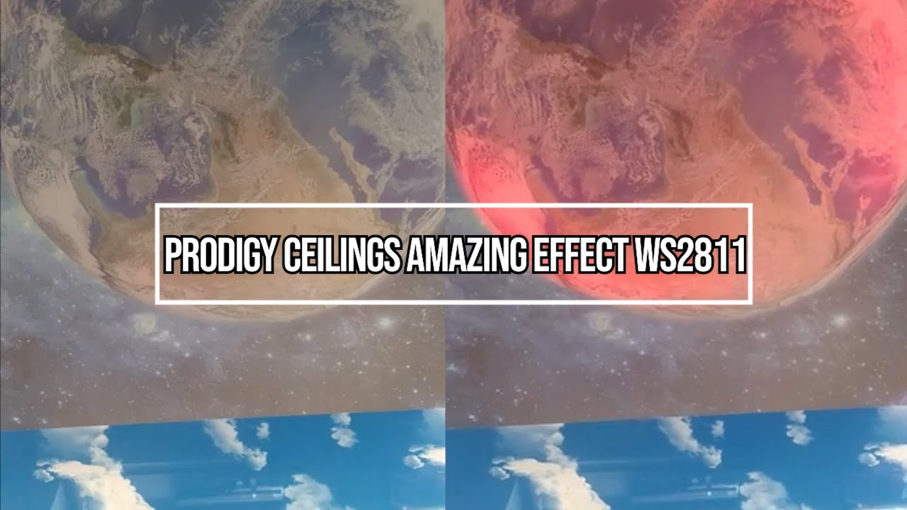 Prodigy Ceilings Amazing Effect WS2811 - YouTube