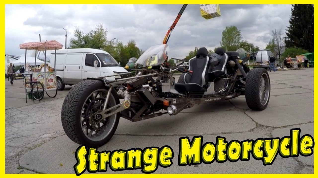 Most Strange and Unusual Design Motorcycle Review 2018. Crazy and Funny ...
