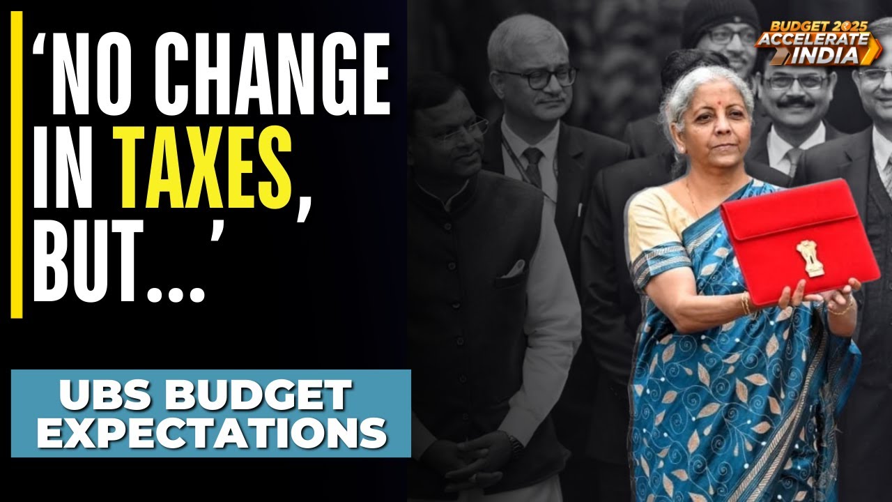 'Budget 2025 Could Impact This Stock The Most...': UBS Report On Union ...