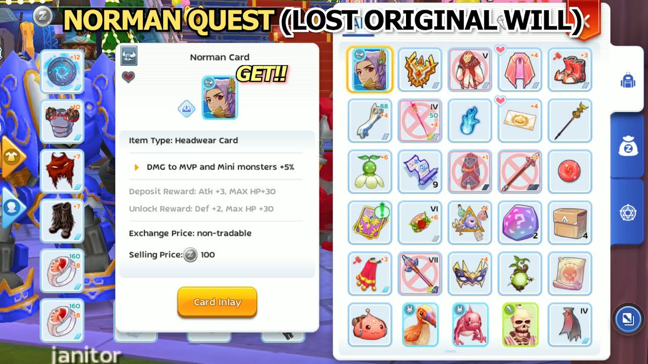 Magic Debris 4 - Norman | QUEST & REWARD ️ (LOST ORIGINAL WILL) - YouTube