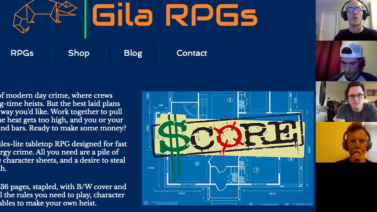 Score RPG Actual Play - YouTube