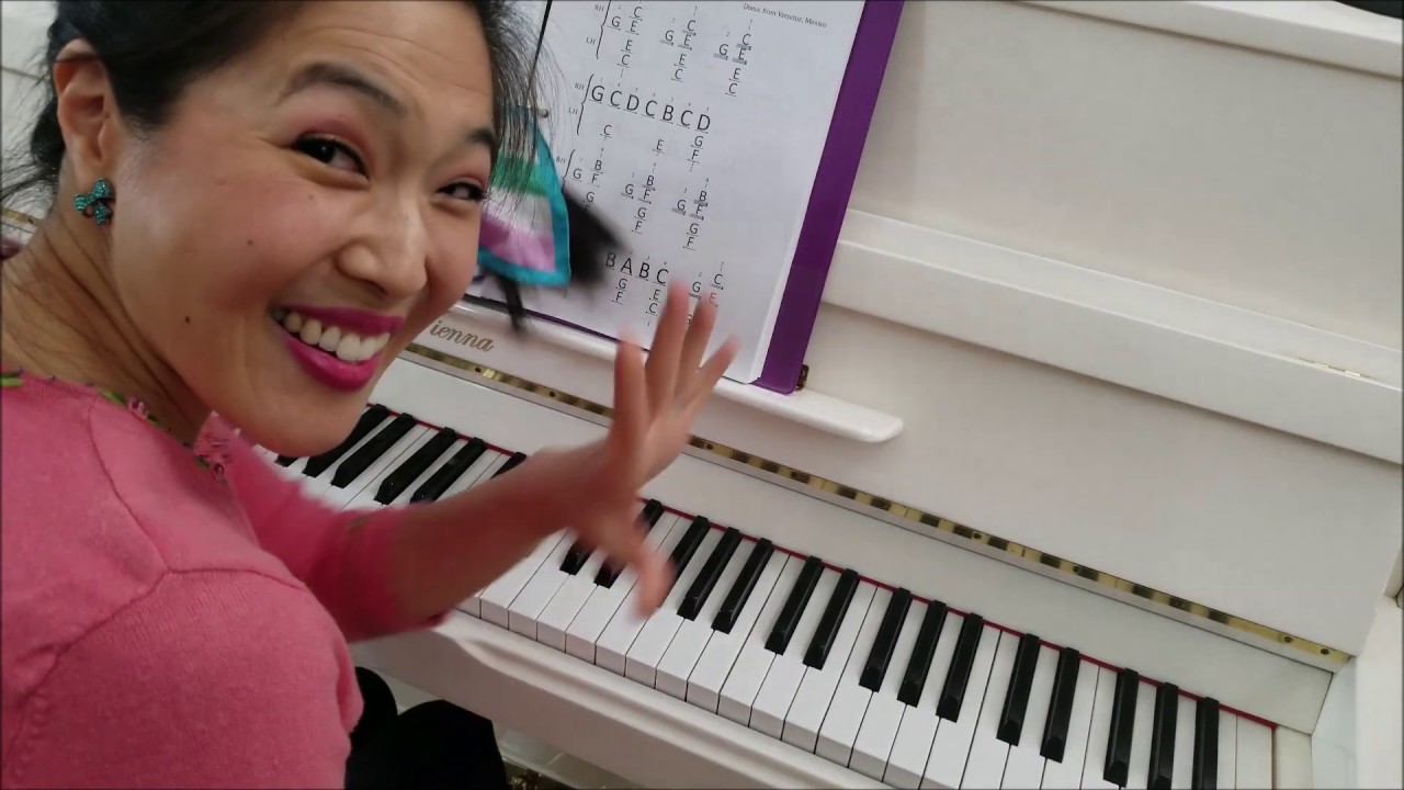 Piano Lesson 025: La Raspa (A Mexican Dance Song) on the Piano - YouTube