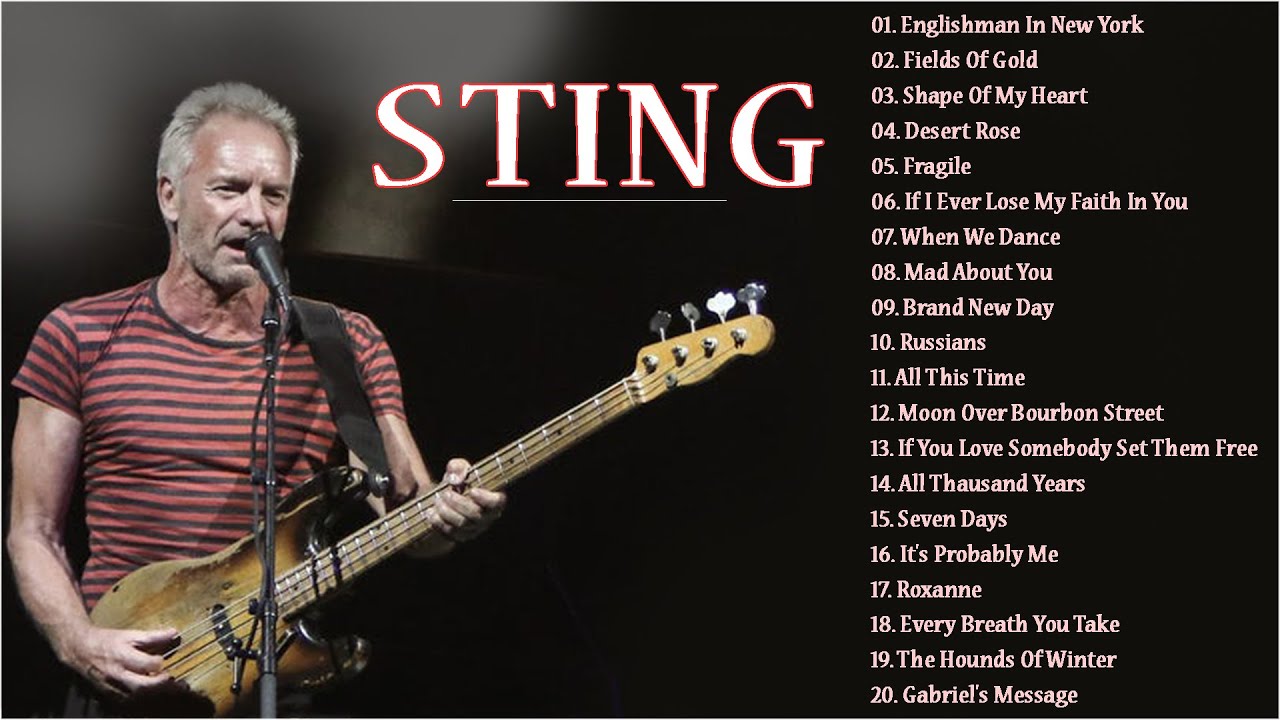 Sting Greatest Hits - The Best Of Sting - Sting grandes Exitos - Las ...