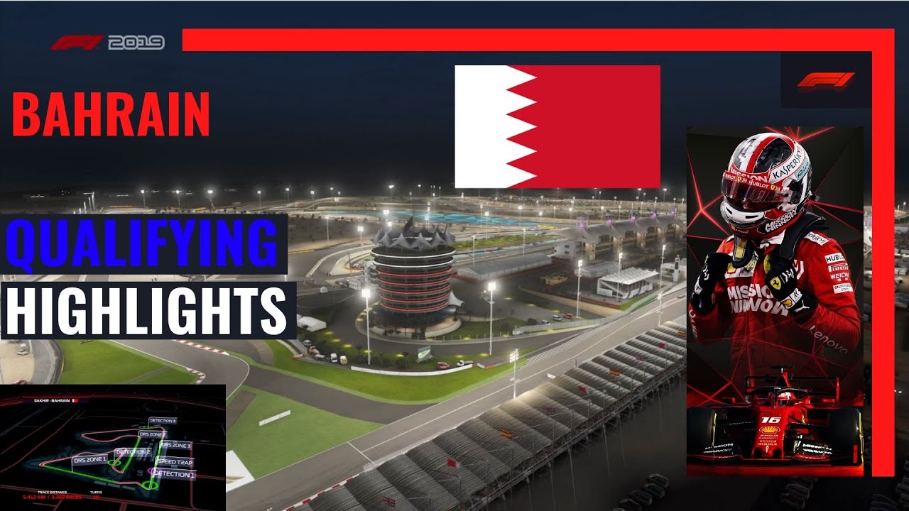 F1 2019 WORLD CHAMPIONSHIP MODE Bahrain Grand Prix Qualifying ...
