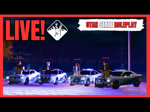 🔴 LIVE | Staff Patrol in Utah State Roleplay (Roblox ER:LC) - YouTube