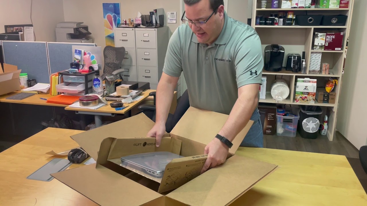 Laptop Retention Box - YouTube