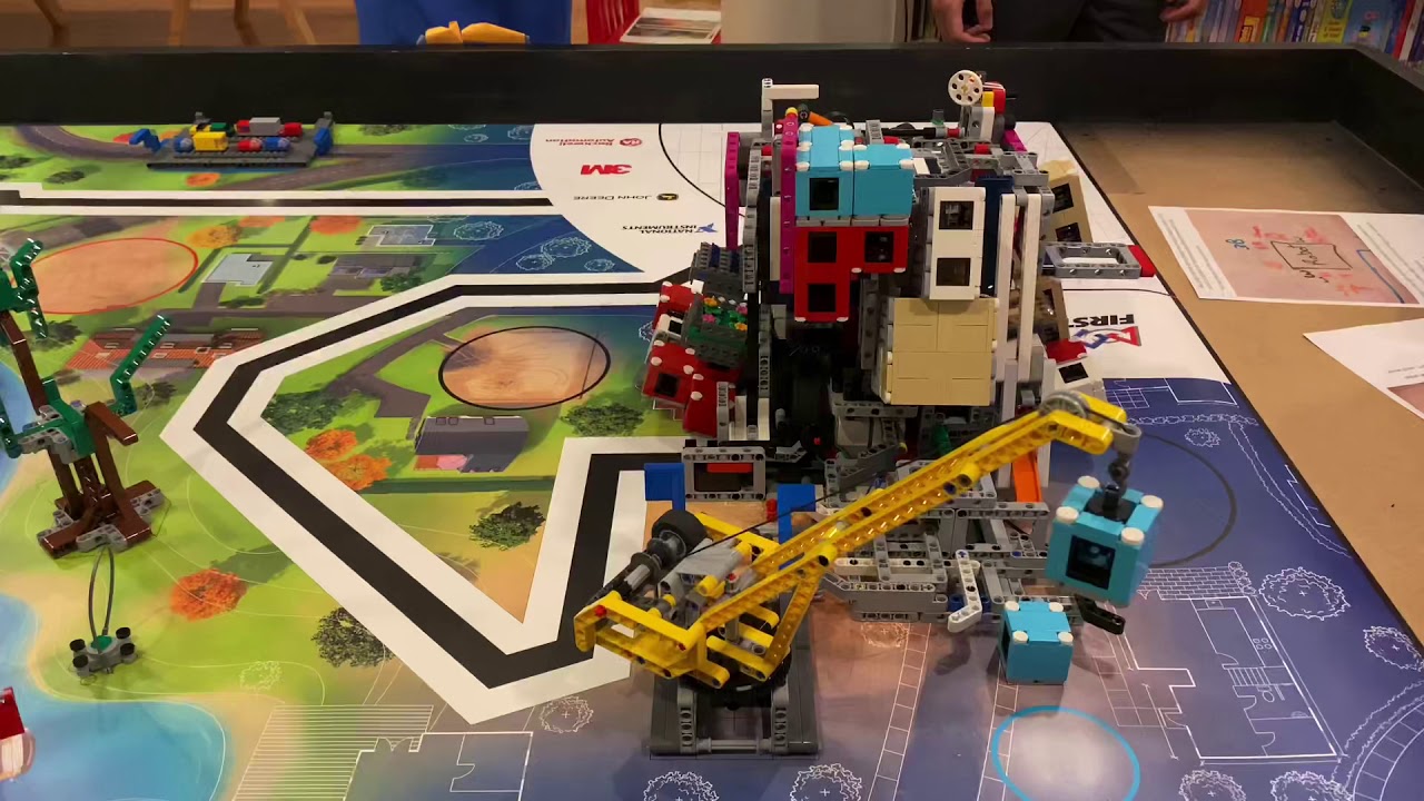 The Robosaurus FLL CityShaper 2020 Qualifier 400 points - YouTube