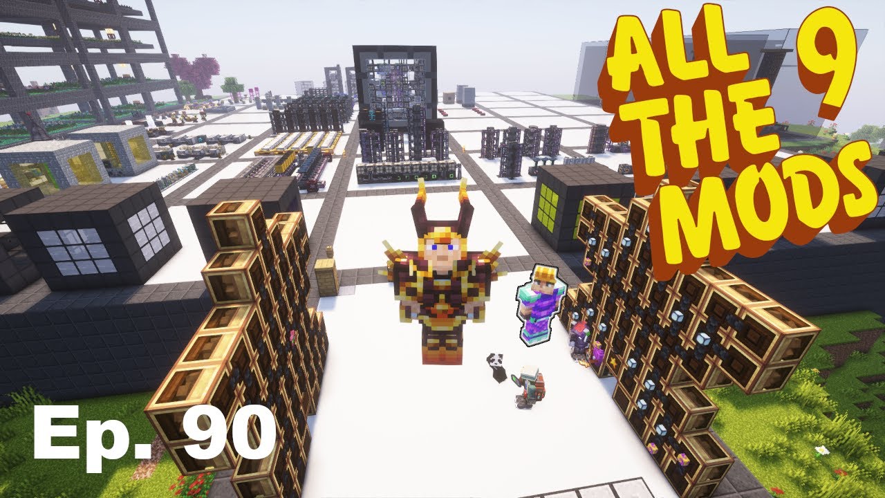 All The Mods 9 Ep. 90 He's Only Gone And Done It! - YouTube