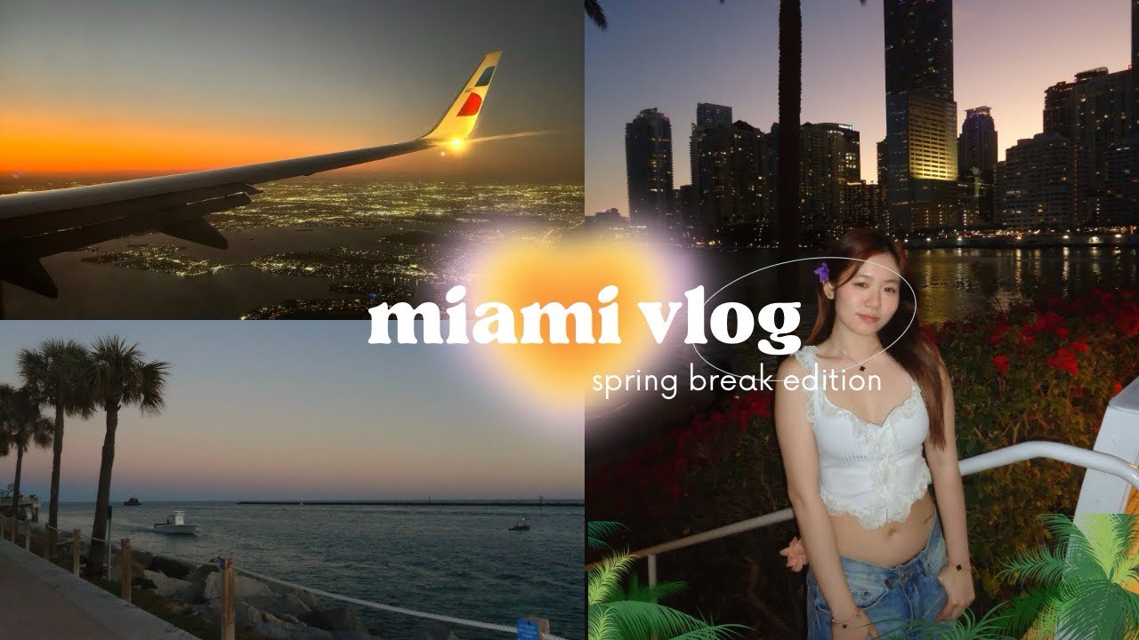 MIAMI VLOG🌴🌺 (beaches, good eats, and sunsets) SPRING BREAK - YouTube