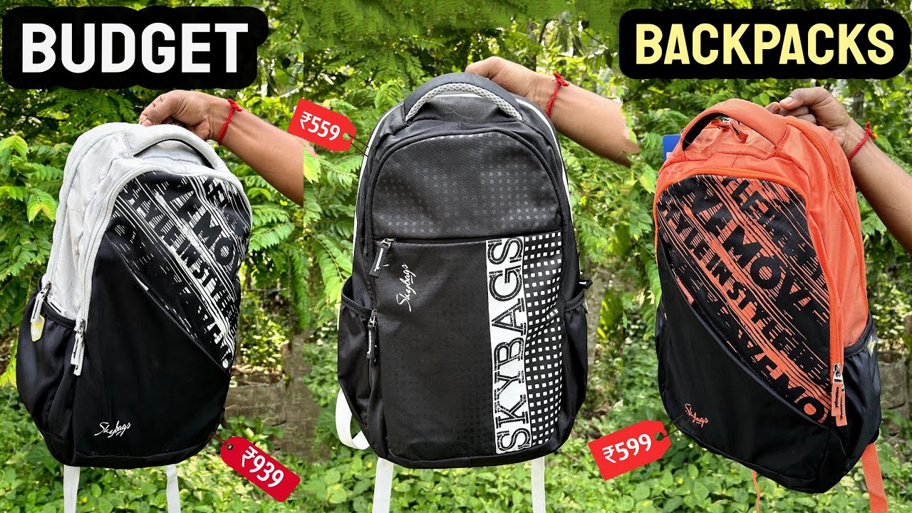 Best Budget Backpacks in 2024 🔥| SCHOOL | COLLEGE | TRAVEL | OFFICE ...
