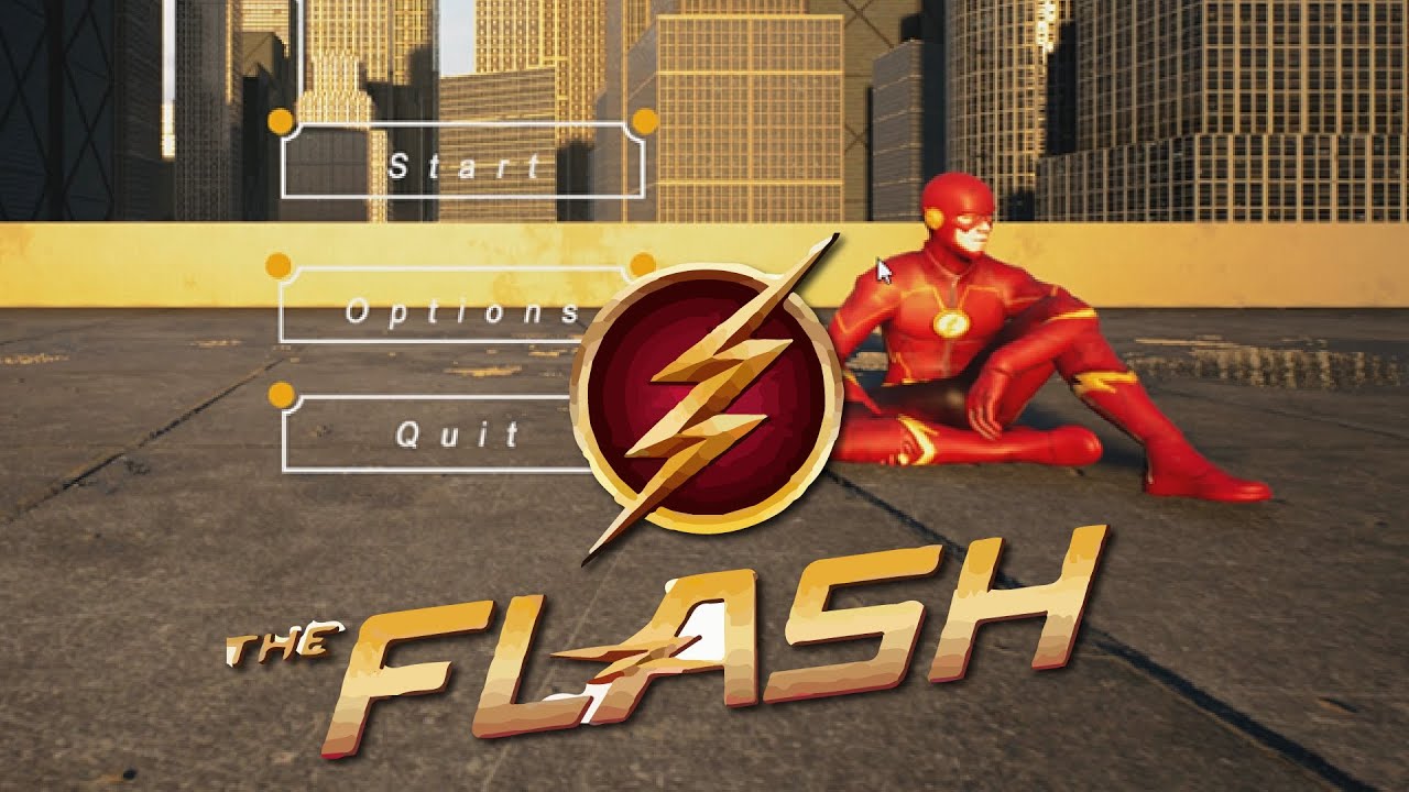 The Flash Fan Game│ Test Run! - YouTube