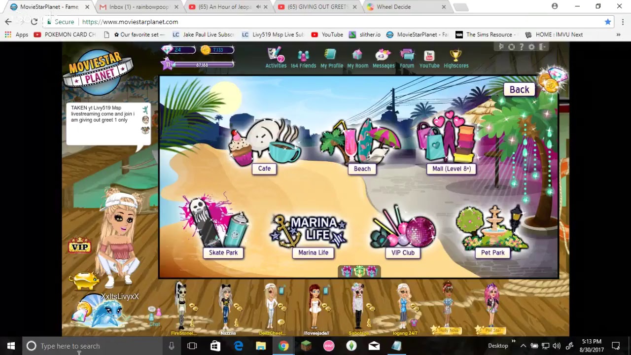 GIVING OUT 1 GREET TO LUCKY WINNER ON MSP ONLY USA - YouTube