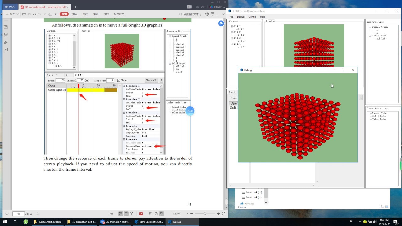 iCubeSmart 3D Software Operation Video1(8x8x8 3D Software) - YouTube