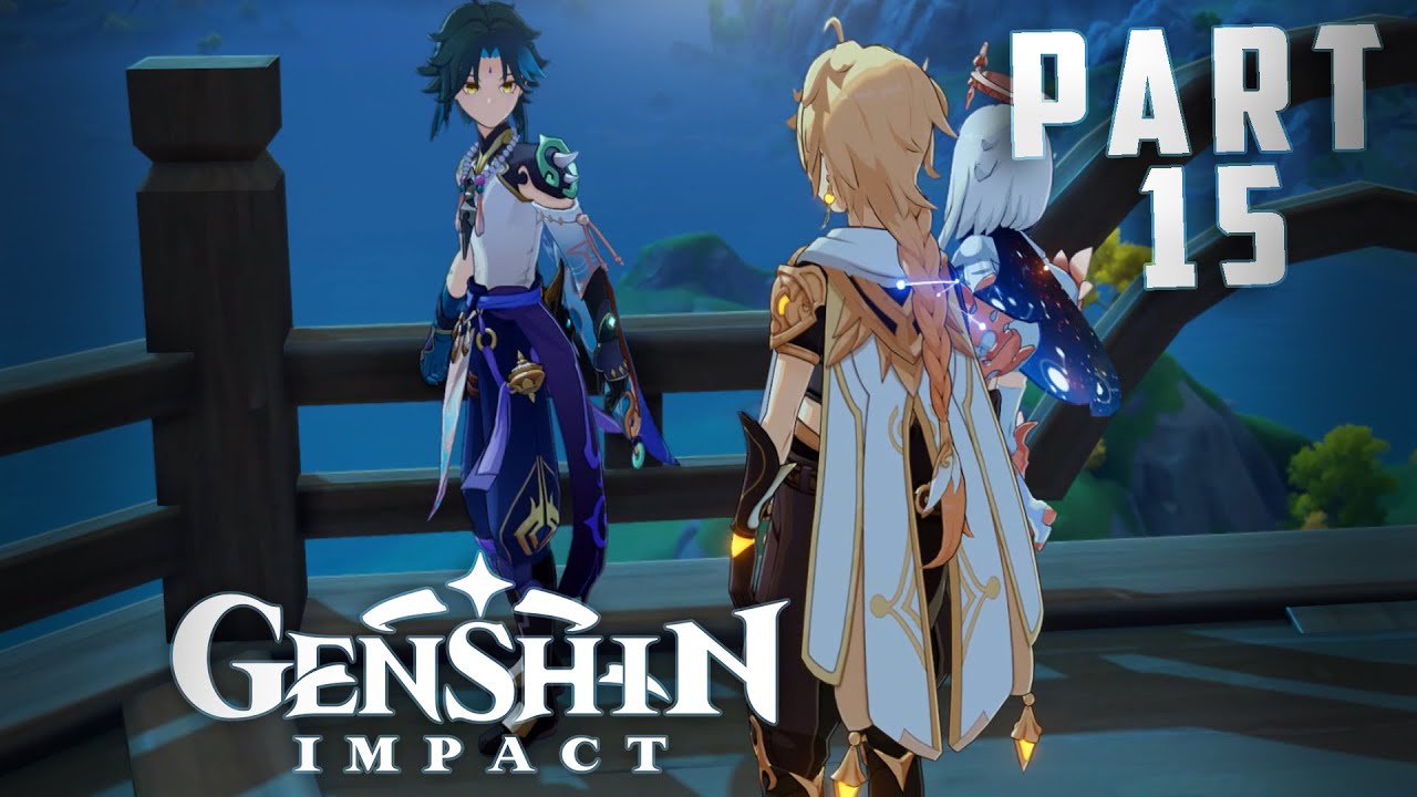 Genshin Impact part 15 making food for Xiao - YouTube