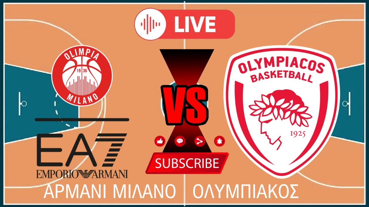 🔴 LIVE ΑΓΩΝΑΣ 🔴 ΑΡΜΑΝΙ ΜΙΛΑΝΟ - ΟΛΥΜΠΙΑΚΟΣ 17/10/2023 (21:45) # ...