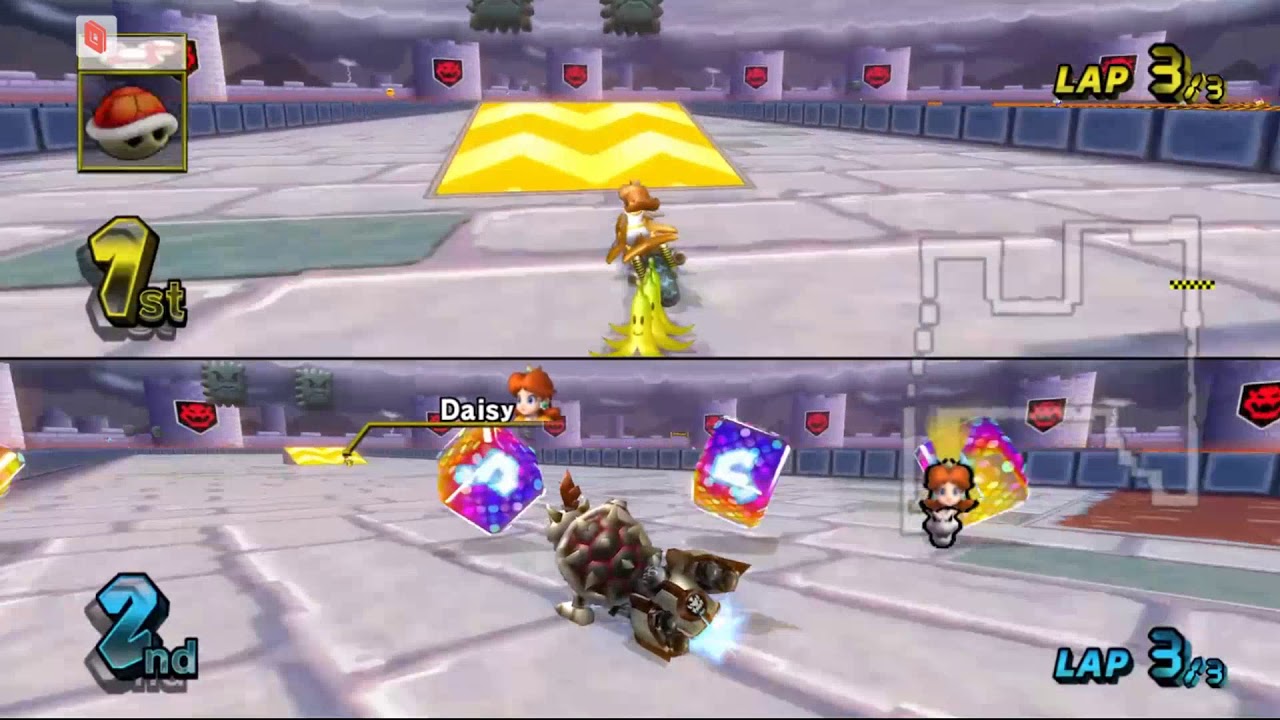 Mario Kart Wii 2 player Netplay race (3) - YouTube