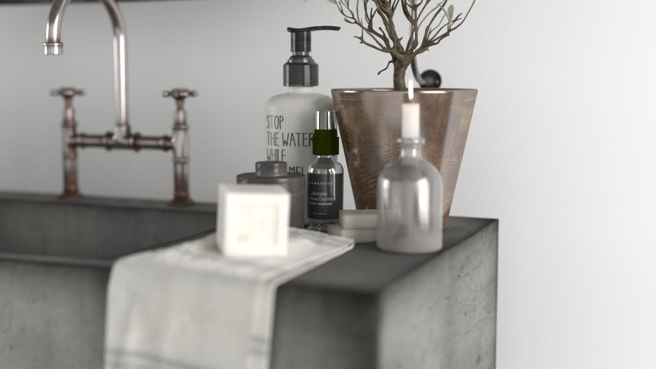Camera DOF Effect 3dsMax Corona Tutorial - YouTube