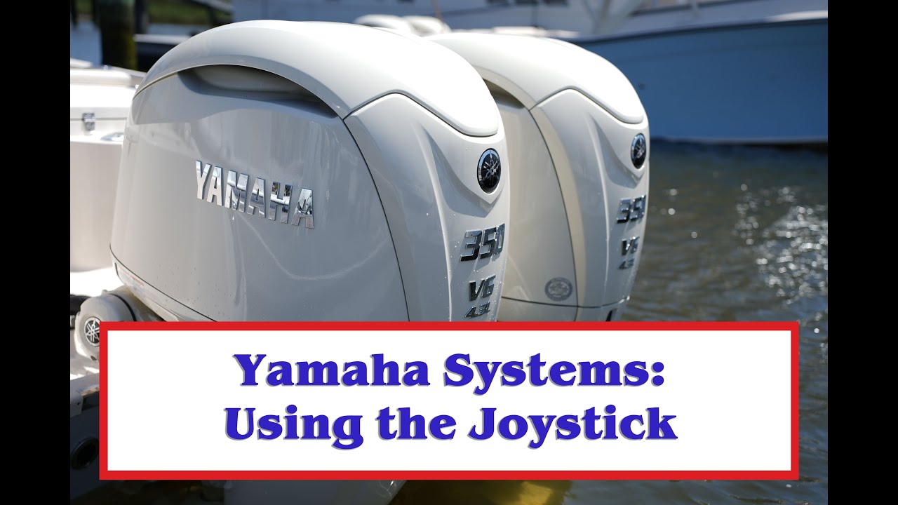 How to use the Yamaha Joystick Controls - YouTube
