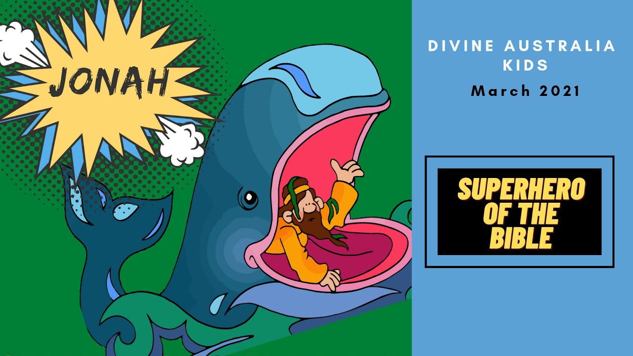 "Jonah" -Superheroes Of The Bible Series (Kids aged 5-9). Please see ...