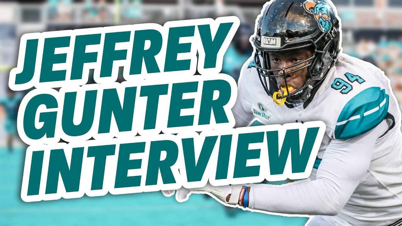 Coastal Carolina EDGE Jeffrey Gunter Interview | 2022 NFL Draft ...