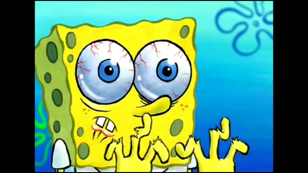 Spongebob hurts himself - YouTube