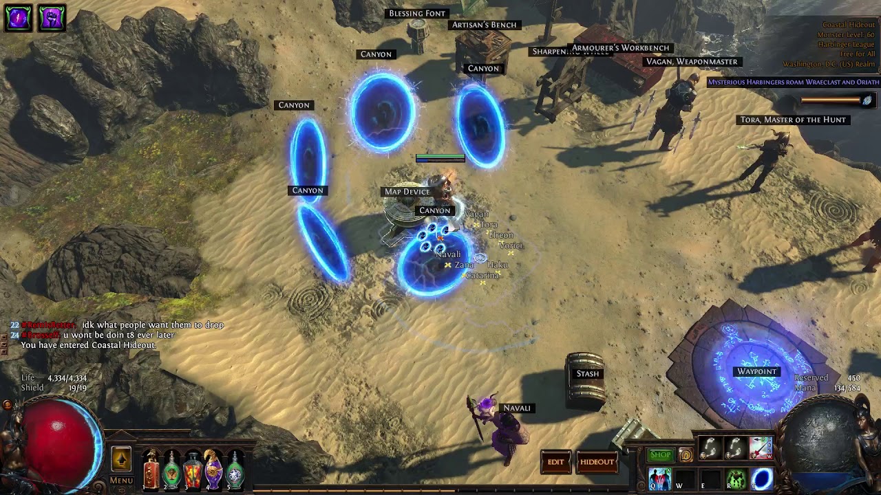 Path of Exile Harbinger Tornado Shot Ascendant Gameplay 10 - YouTube