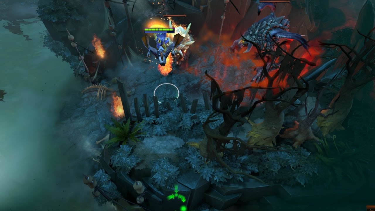 Dota 2 Chain Frost on Roshan - YouTube