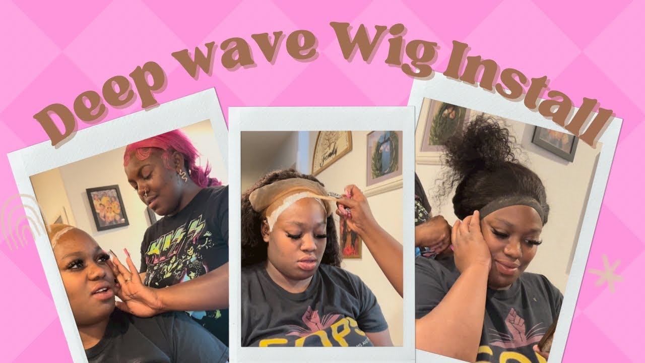 DEEPWAVE WIG INSTALL 28 INCHES | WIG INSTALL TUTORIAL | BEGINNER FRIENDLY WIG INSTALL HOW TO ...