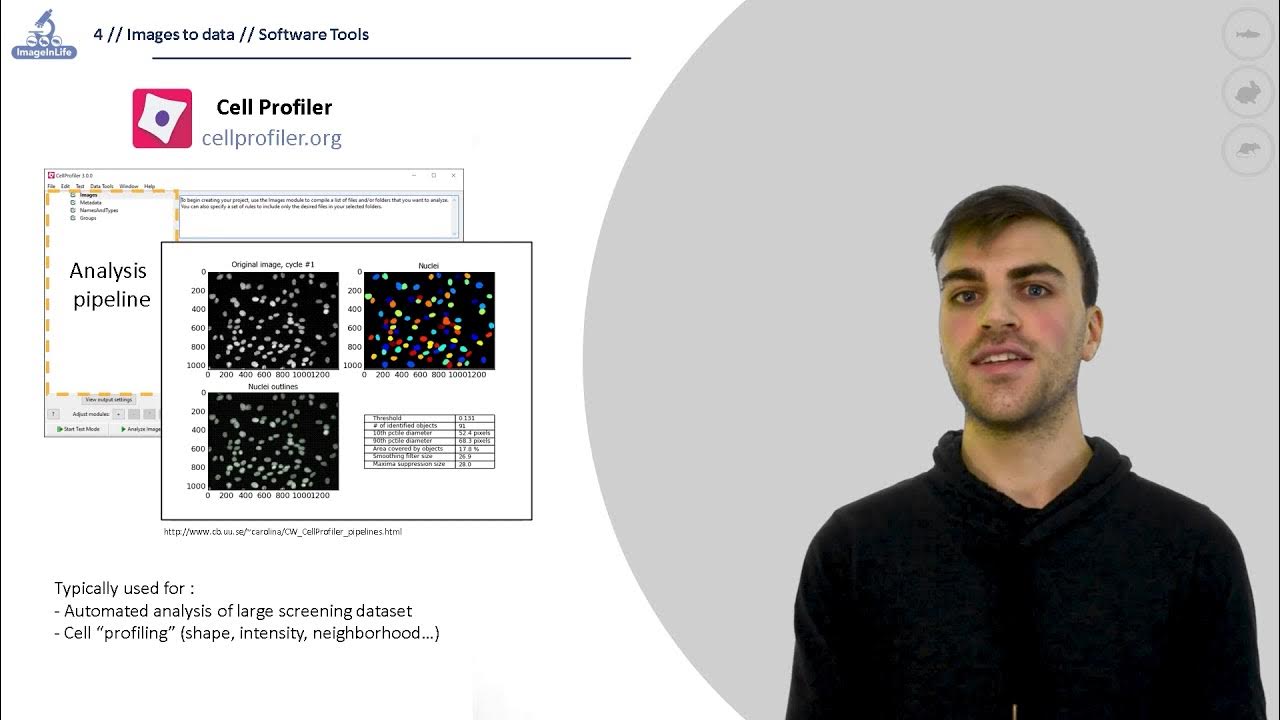 4.2 Popular open-source bioimage analysis software - YouTube