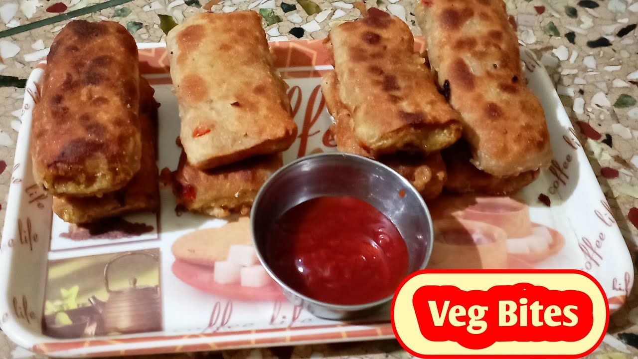 Veg bites recipe|How to make veg bites recipe|Veg snacks recipes - YouTube