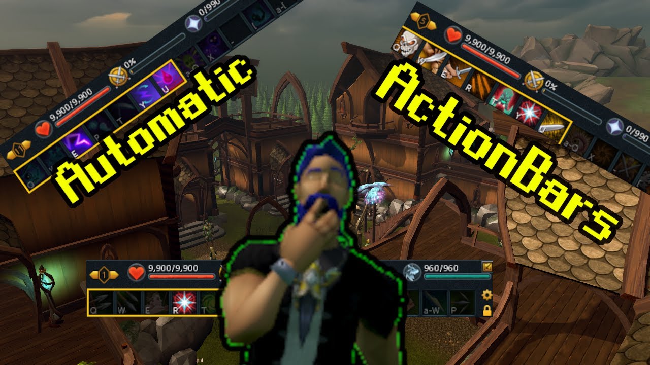 How Do You Set Up Automatic Actionbars? : RuneScape Tips and Tricks 167 ...