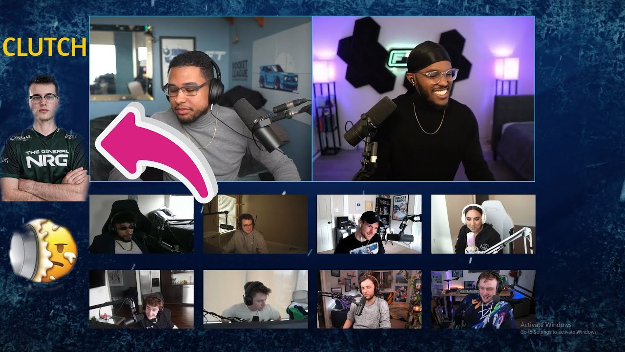 NRG GarrettG survive the " PIE IN THE FACE" punishment with a LUCKY ...