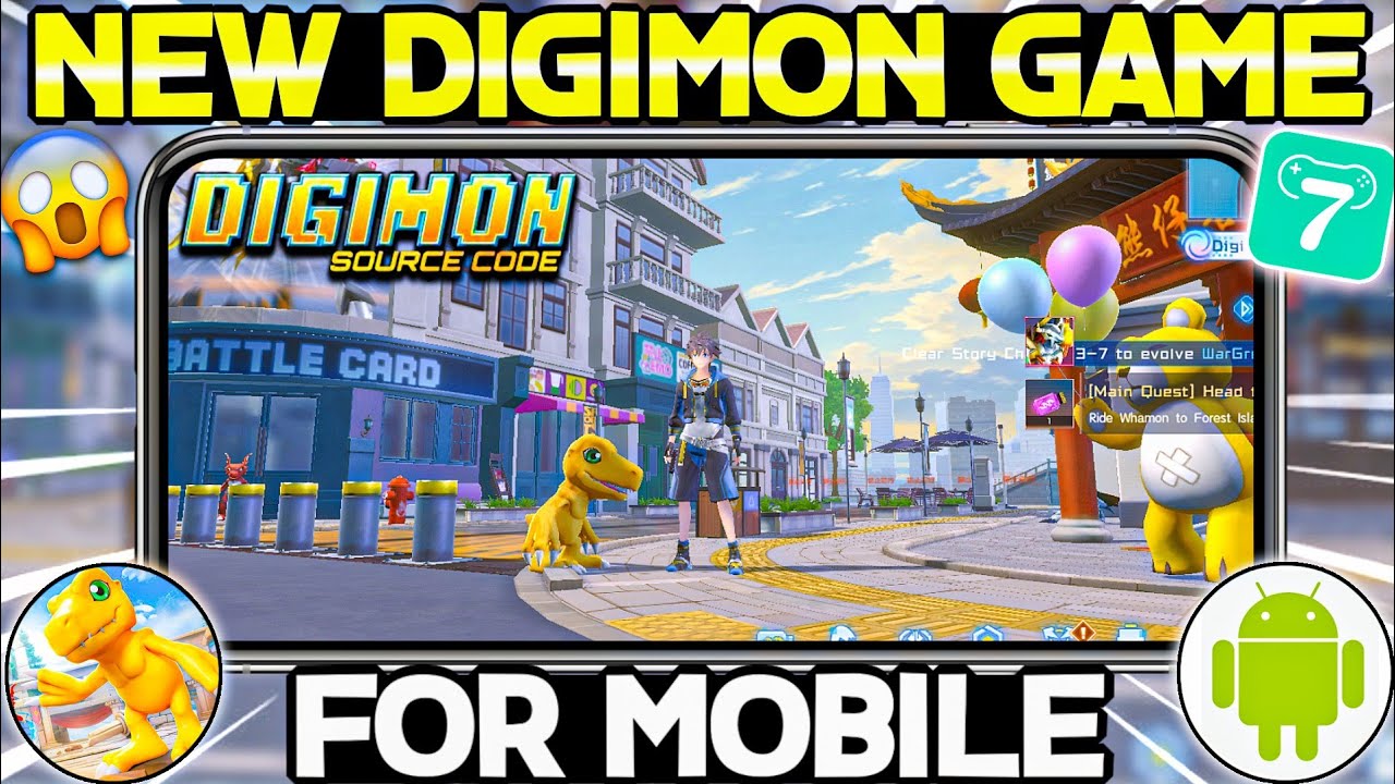 🔥 NEW DIGIMON GAME FOR ANDROID - Digimon Source Code | Best Digimon ...
