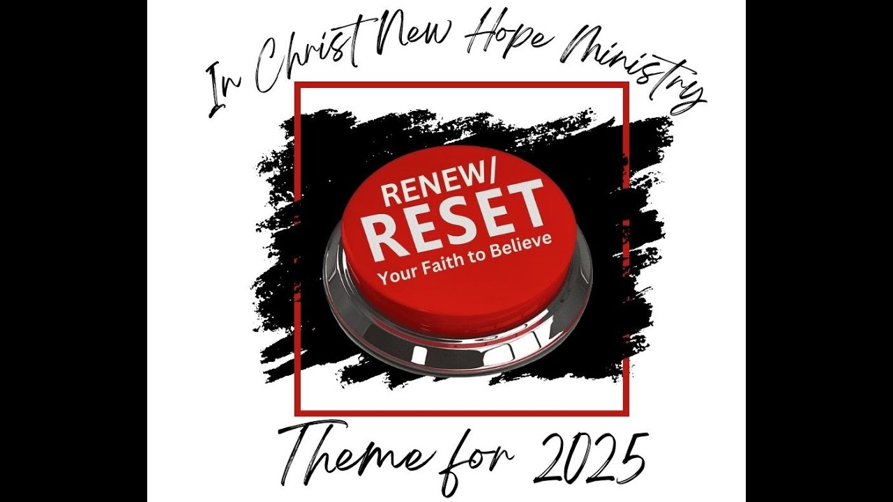 In Christ New Hope Ministry Bible Study - 1/22/25 - YouTube