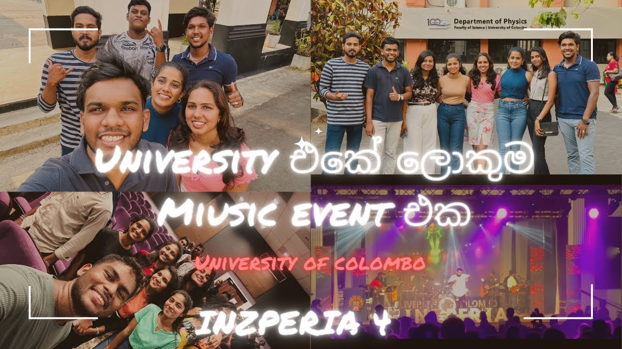 University එකේ ලොකුම Musical event එක | University of Colombo | Uni ...