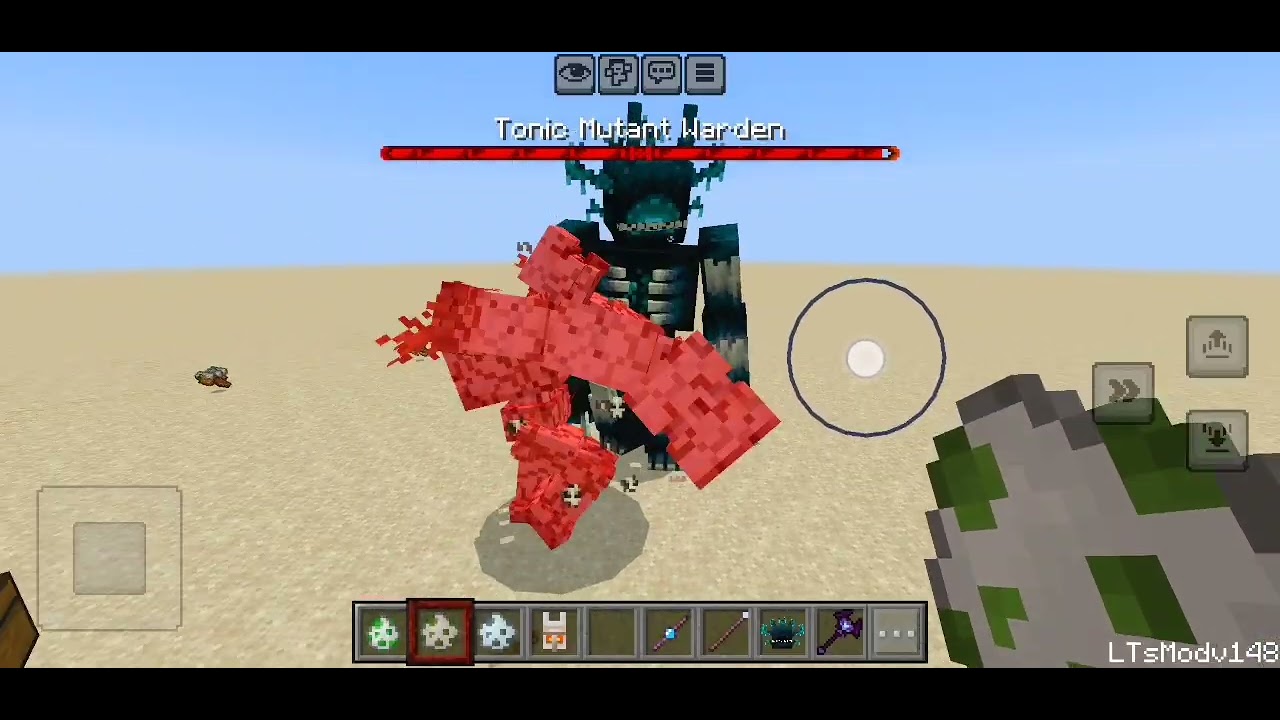 Tonic mutant warden vs all mutant mobs (minecraft mob battle) - YouTube