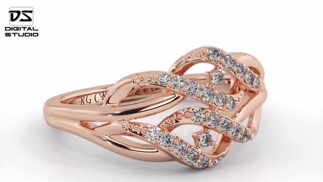 Rose Gold Ring Animation - YouTube