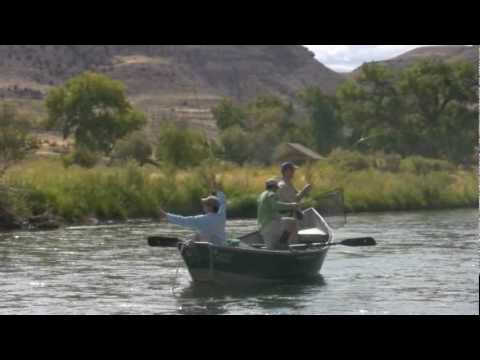 Drift Boat Fly Fishing Lower Gunnison - YouTube