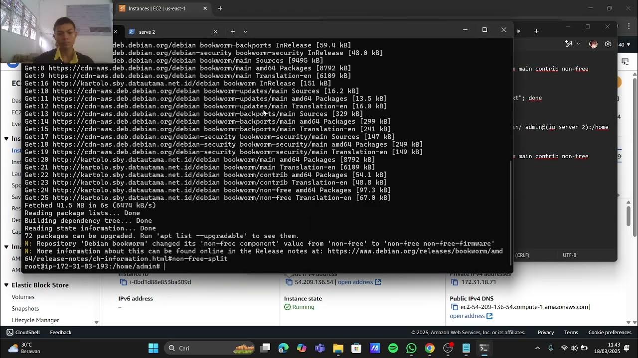 backup restore menggunakan debian |Debian Azka - YouTube