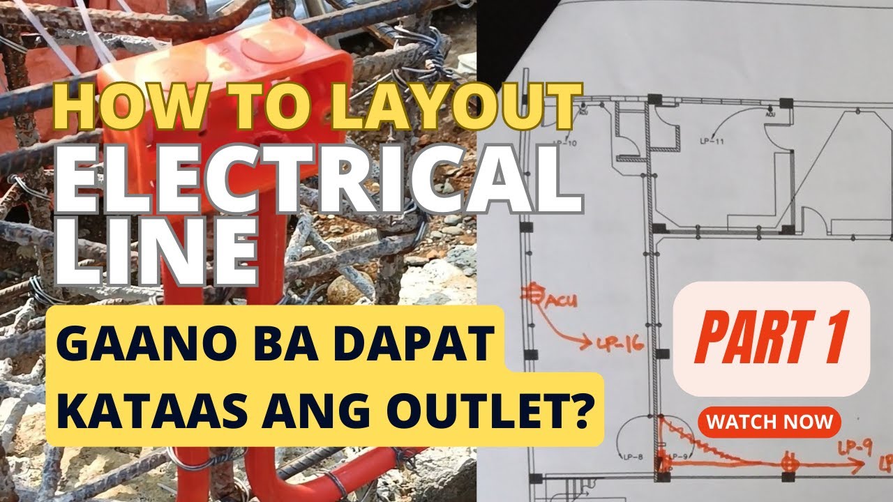 Paano Magbasa ng Electrical Plan at mag-layout ng roughing installation ...