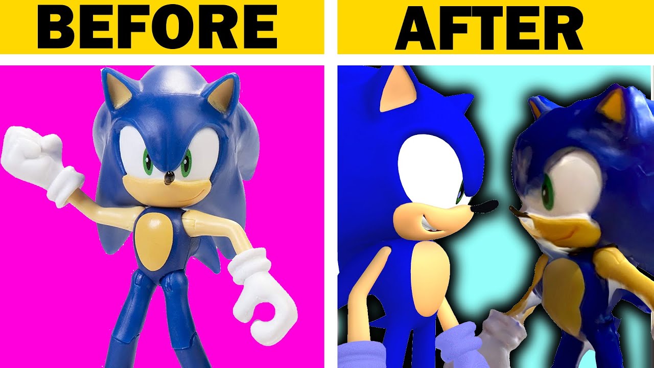 How To Turn Your SONIC Toy Into an ANIMATION! [Polycam] - YouTube