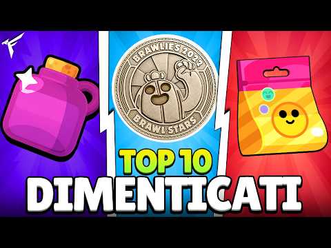 TOP 10 COSE DIMENTICATE SU BRAWL STARS😱