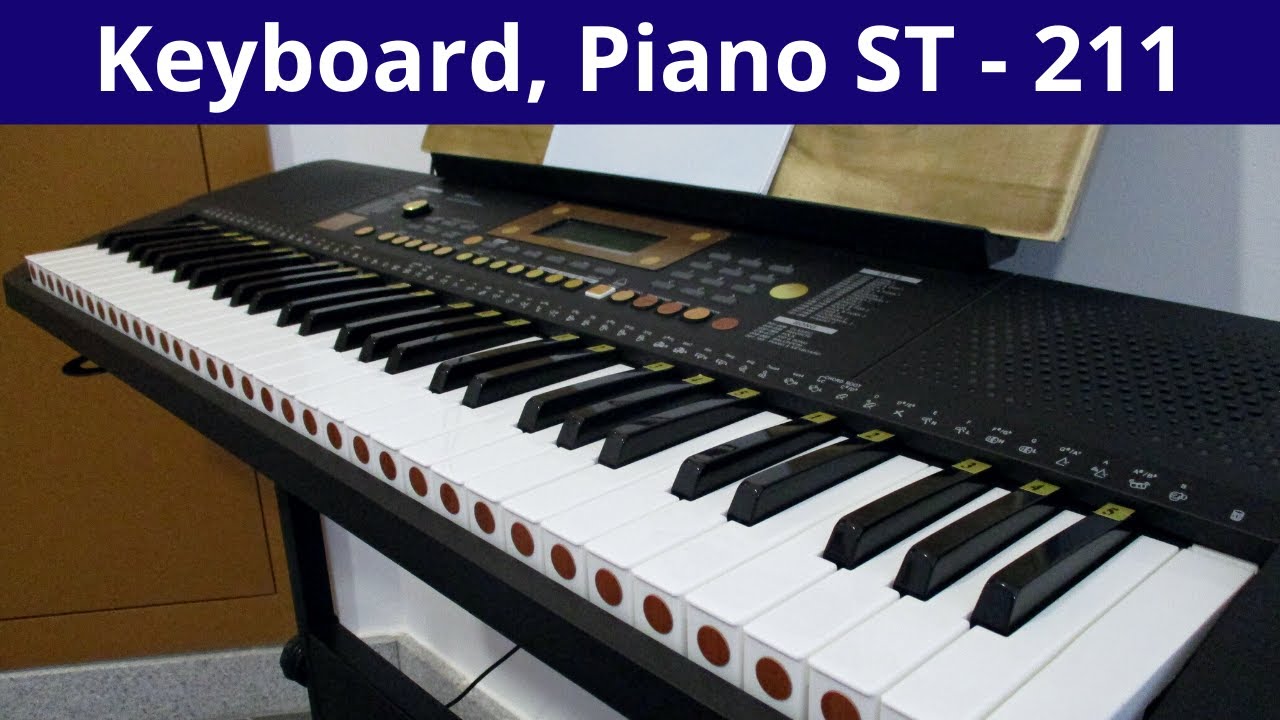 Piano teclado - (Keyboard ST - 211) Piano Electrónico / Aldi - de 61 ...