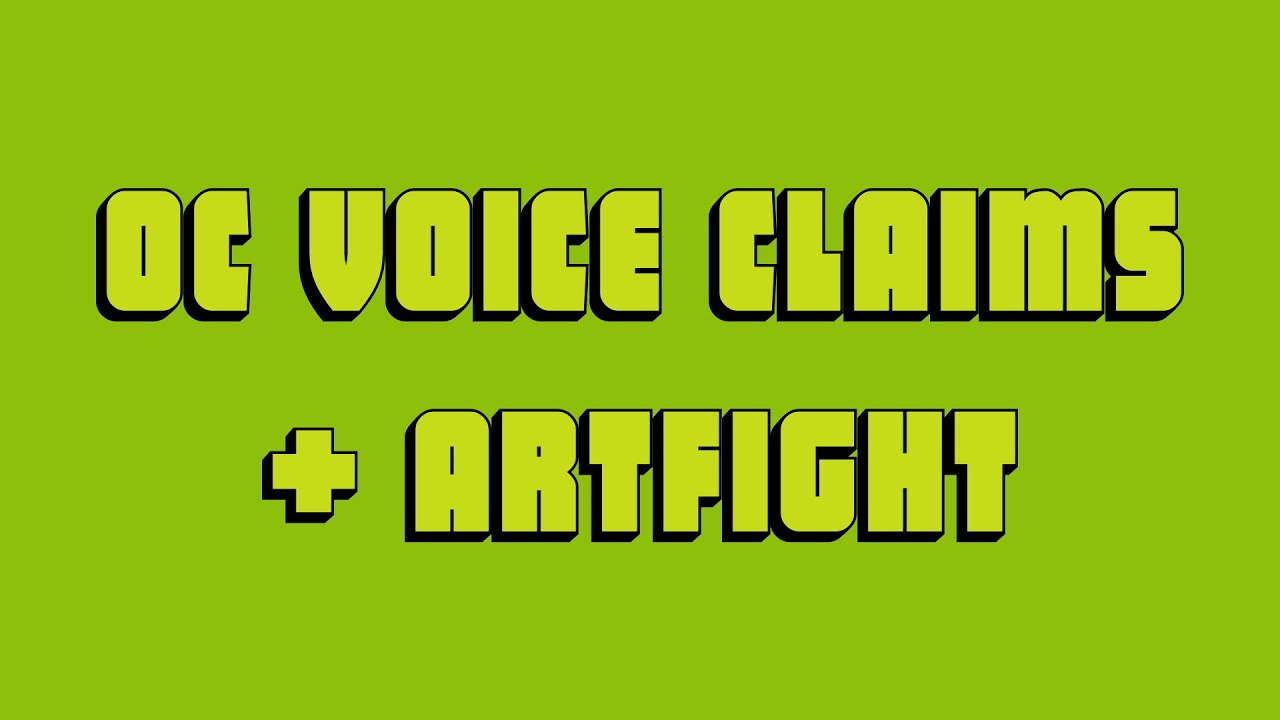 character voice claims and lore and artfight 2023 - YouTube