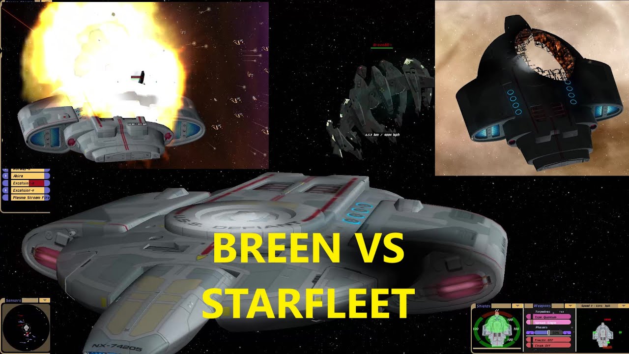 The BREEN VS STARFLEET Lets see how powerful the Breen Weapons really ...