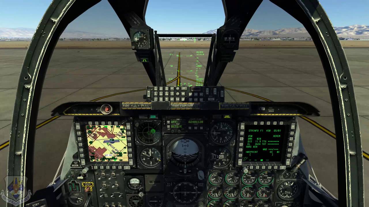 81st vFS FAC(A) Controlled CAS Training Flight - YouTube
