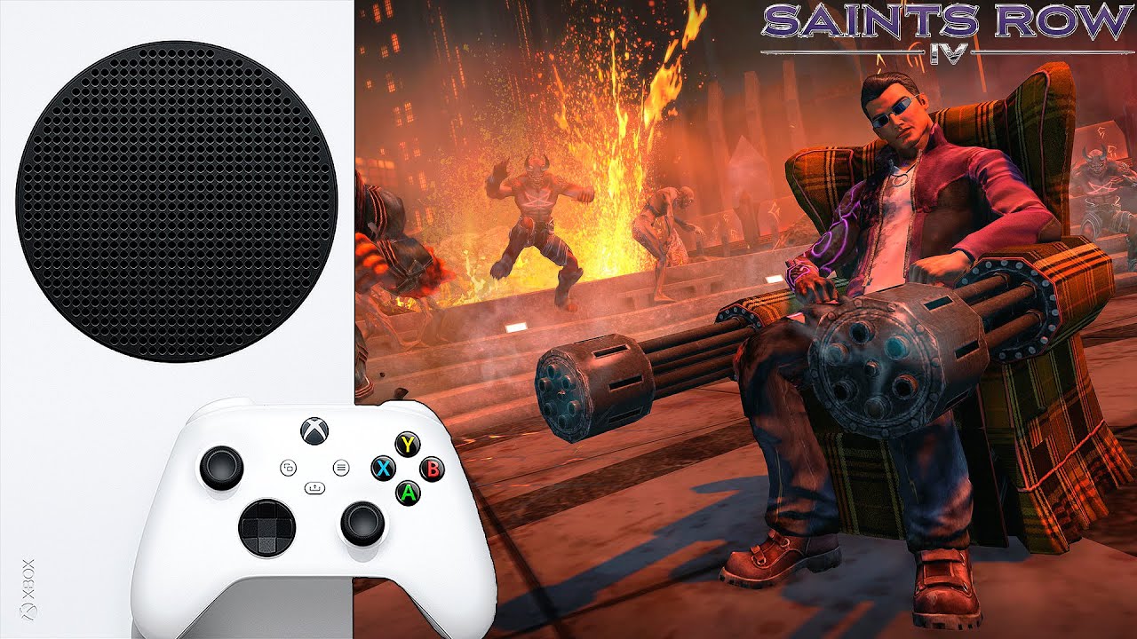Saints Row 4 Xbox Series S Геймплей 60 FPS - YouTube