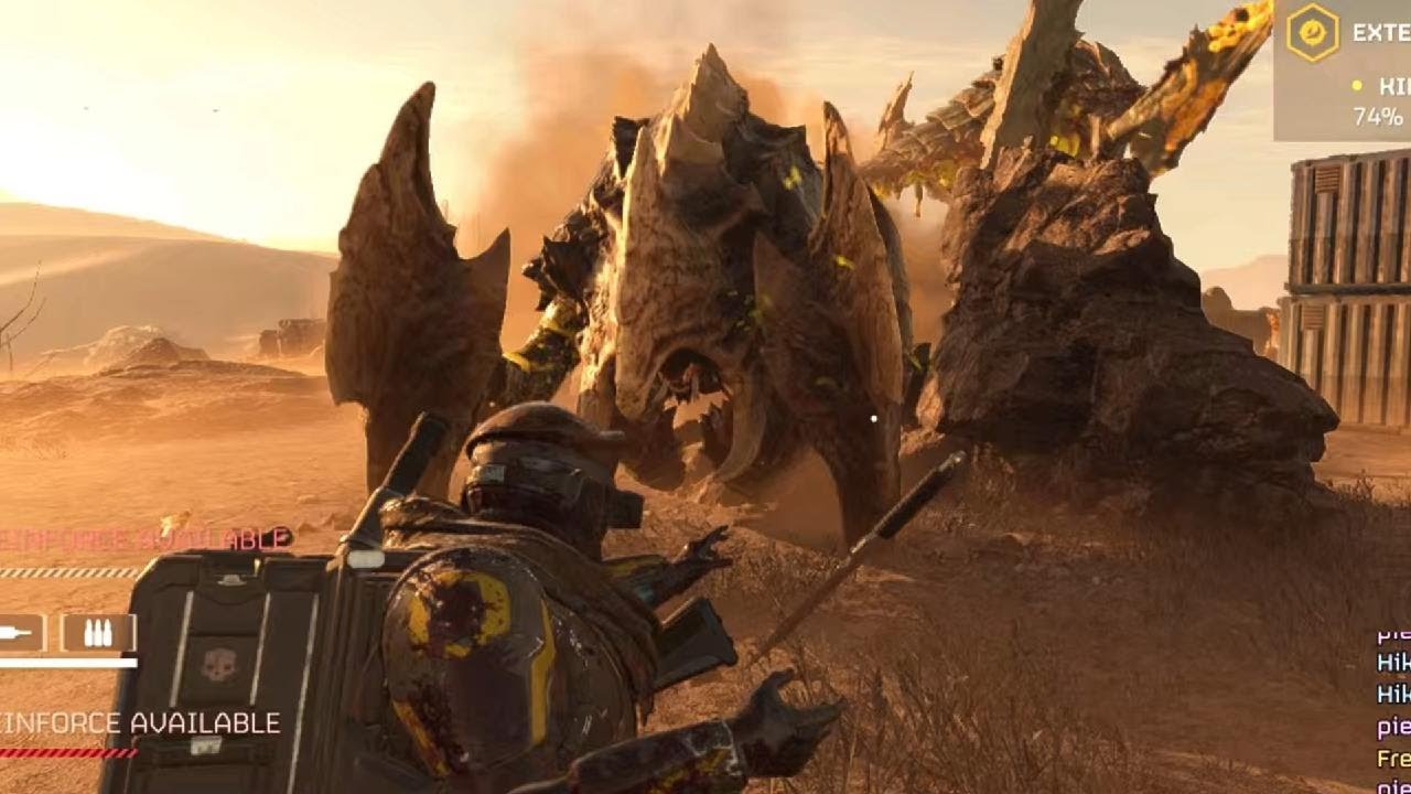 Double Charger Throwing Knife Finishers - Viper Commando Warbond Gameplay - HELLDIVERS 2 - YouTube