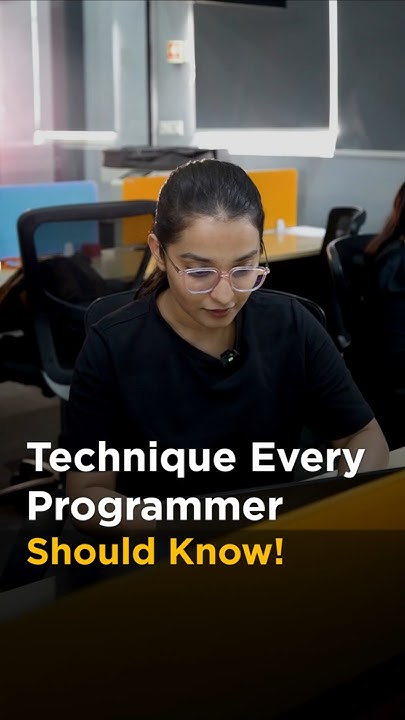🔥Technique Every Programmer Should Know! #shorts #simplilearn - YouTube